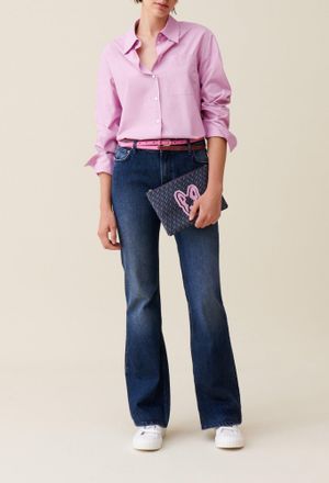 Claudie Pierlot Gekn&ouml;pfte Bluse