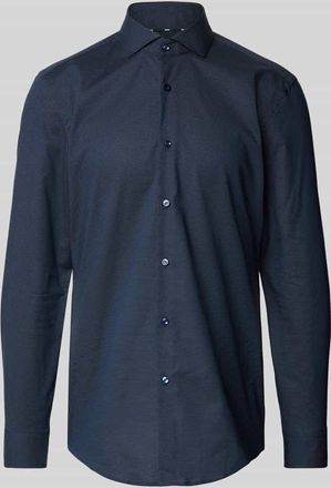 HUGO BOSS Regular Fit Business-Hemd mit Haifischkragen Modell Hank