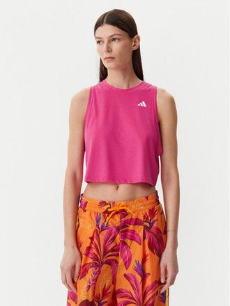 adidas Technisches T-Shirt Train Essentials Boxy Workout JL7680 Rosa Regular Fit