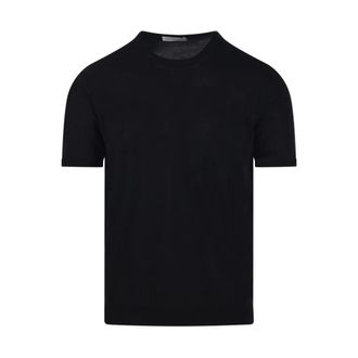 Roberto Collina Herren, Oberteile, Schwarzk, MGr&ouml;&szlig;e