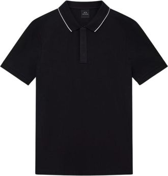 A|X Armani Exchange Polo Shirt - - Tops - Herren - Schwarzk - M