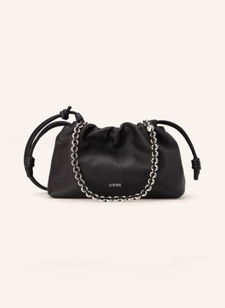 Loewe Schultertasche Flamenco schwarz