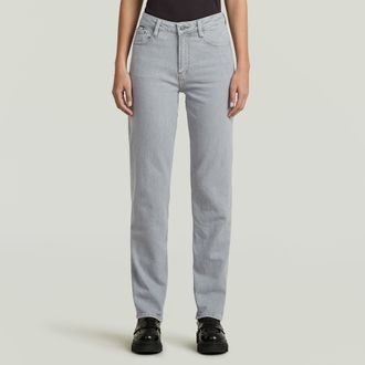 G-Star Iggie Straight Jeans - Grau - Damen