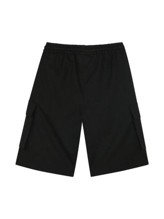 Marc Jacobs Polyester-Viscose Blend Bermuda Shorts - Black