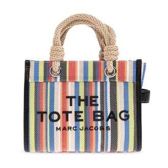 Marc Jacobs Femme, Sacs, Multicolore, Taille: ONE Size The Stripe Mesh Small Tote Bag