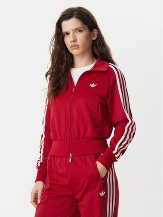 adidas Sweatshirt Firebird Classic KV9553 Rot Regular Fit