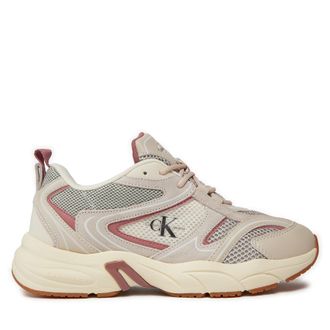 Calvin Klein Jeans Sneakers Calvin Klein Jeans Retro Tennis Su-Mesh Wn YW0YW00891 Beige