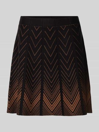 Apricot Strickrock im Allover-Look mit elastischem Bund