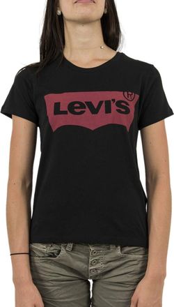 Levi's Damen The Perfect Tee T-Shirt,Stonewashed Black,XXS