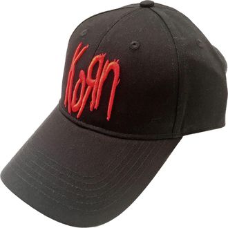 Korn Korn Baseball Cap Band Logo Nue offiziell Schwarz Unisex Strapback One Size