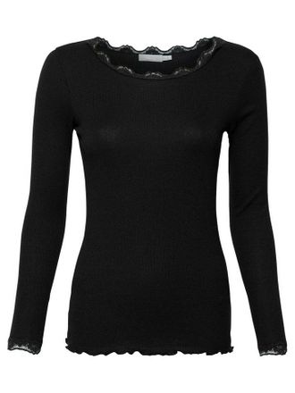 Fransa Langarmshirt FRHizamond (1-tlg) Spitze