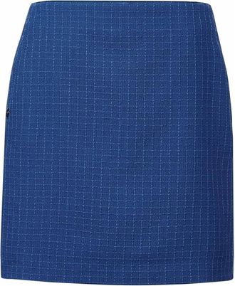 Street One Boucl&eacute;-Oberteil mit V-Ausschnitt - - Skirts - Damen - Blau - 3XL