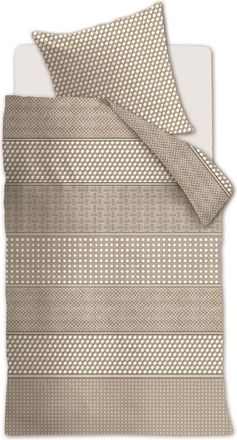 Riviera Maison Riviera Maison Renforcé-Bettwäsche-Garnitur Rattana Farbe Natural Größe 135x200+80x80