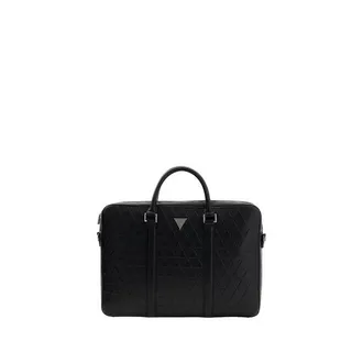 Guess Sacoche business effet cuir &agrave; motif