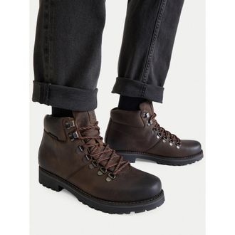 Badura Schn&uuml;rstiefeletten Badura BOWER-08 MI08 Braun