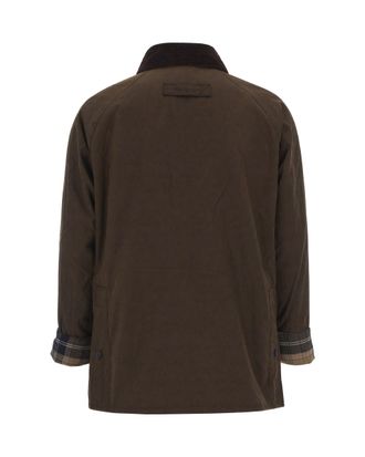 Barbour Mens Waxed Cotton Jacket Brown