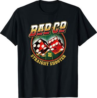 Bad Company Straight Shooter-W&uuml;rfellogo T-Shirt