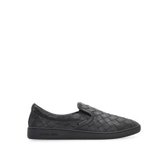 Bottega Veneta Femme, Chaussures, Noir, Taille: 39 EU Calfskin Low Top Baskets