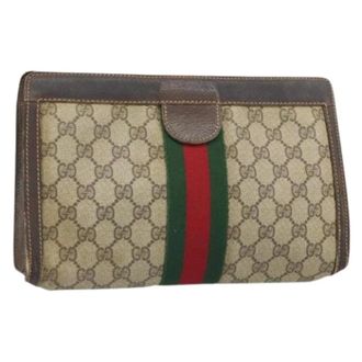 Gucci Pre-owned Plastique sacs-gucci - Femme - Pre-owned - Beige - Taille: ONE Size