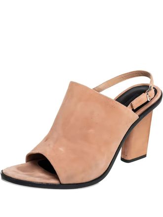 Alexander Wang sandales en daim 90 mm - Tons neutres