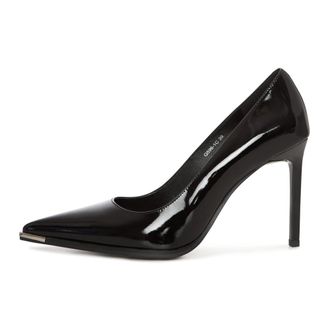 Cesare Gaspari Metal Muse Pumps - Patent Black - - Shoes - Damen - Schwarzk - 38 EU