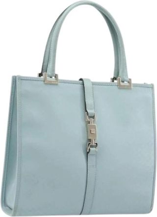Gucci Sac &agrave; main vintage Pre-owned - Femme - Pre-owned - Bleu - Taille: ONE Size