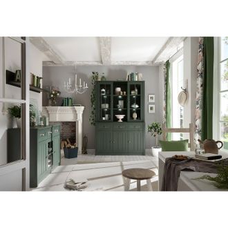 Ridgevalley home24 Sideboard II 130 x 86 x 43cm Grün