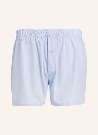 Hanro Web-Boxershorts Fancy Woven blau