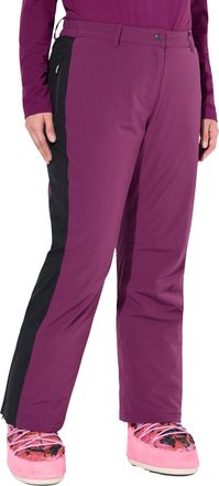 Ulla Popken Damen große Größen Übergrößen Plus Size Thermo-Funktionshose, wasserdicht, recycelt, Fleecefutter beerenpink 56 821891839-56