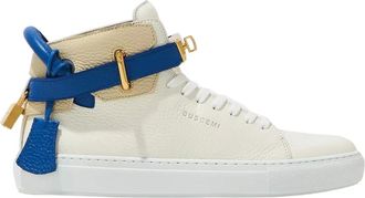 Buscemi Buscemi, Femme, Chaussures, Blanc, Taille: 41 EU Alce Leather Baskets