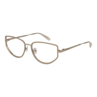Max & Co. Femme, Accessoires, Jaune, Taille: ONE Size Monture de lunettes géométrique cerclée en métal
