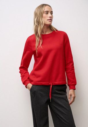 Street One Sweatshirt mit Tunnelzug am Saum