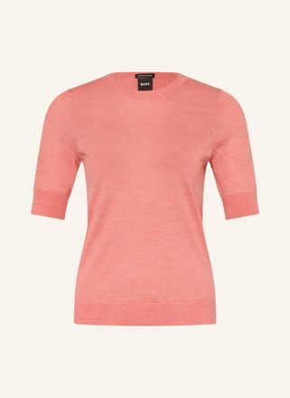 HUGO BOSS Strickshirt Farbella rosa