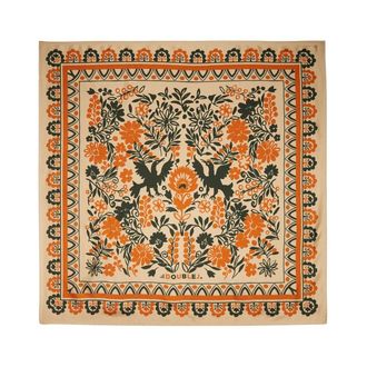 La DoubleJ Forest Foulard Seidenschal - - Accessories - Damen - Orange - ONE SIZE