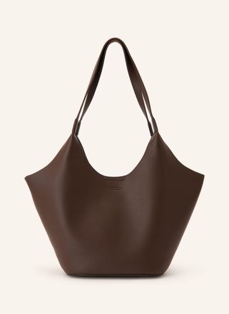 Seidenfelt Manufaktur Shopper Nelma Mit Pouch braun