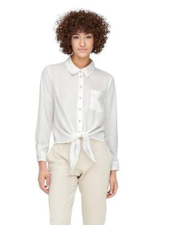 Only Only ONLLECEY LS Knot Shirt Noos WVN Blouse, Danseur de Nuage, S Femme