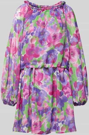 Rotate Minikleid mit floralem Muster