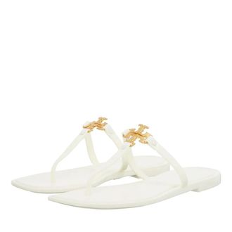 Tory Burch Tory Burch Sandalen - Roxanne Jelly - Gr. 40,5 (EU) - in Wei&szlig; - f&uuml;r Damen
