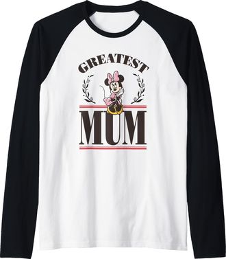 Disney Minnie Mouse Greatest Mum Muttertag Raglan
