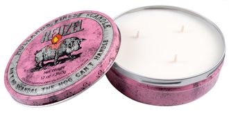 Reuzel Reuzel Pink Scandle 3-Wick - Eliminates Bathroom Odors - Finest Wax Blended From ReuzelS Traditional Pomme Fragrance - 80 Hours Burn Time - Stimulates