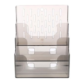 NUOBESTY Transparenter Brosch&uuml;renhalter Aus Prospekthalter Und Papierst&auml;nder Wiederverwendbarer Kartenst&auml;nder Und Men&uuml;kartenhalter F&uuml;r Dokumentenorganisation