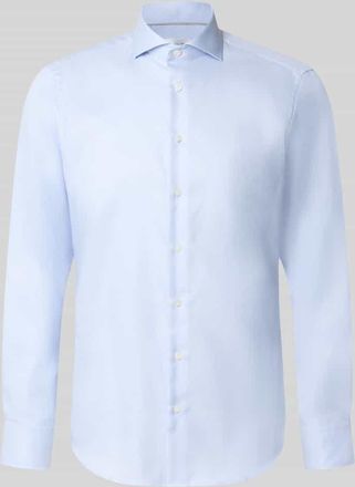 Christian Berg Slim Fit Business-Hemd aus reiner Baumwolle
