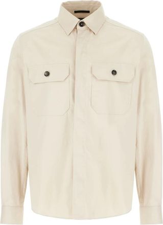 Ermenegildo Zegna Homme, Vestes, Blanc, Taille: 2XL Light Jacket