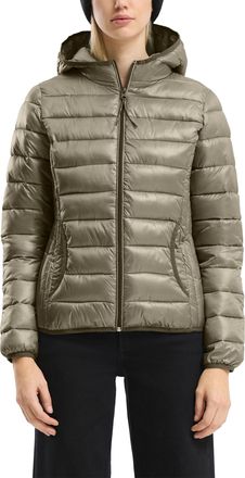QS by s.Oliver Leicht wattierte Steppjacke mit Kapuze