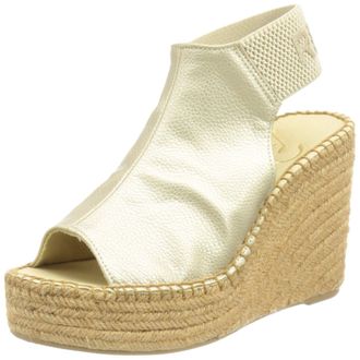 Replay Damen JESS-Tyne Plateausandalen, 045 Platin