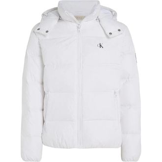 Calvin Klein Wei&szlig;e Steppdaunenjacke Aw24 - - Jackets - Herren - Wei&szlig; - L