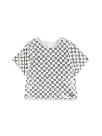Michael Kors Square-Print Polyester Blouse - Multicolor