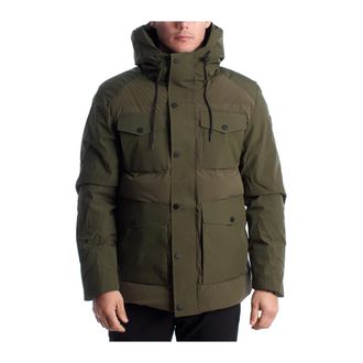 U.S.Polo Association Gesteppter- gef&uuml;tterter Parka - - Jackets - Herren - Gr&uuml;n - 2XL