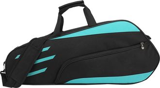 Generico Badmintonschläger-Tragetasche - wasserdichte Schultertasche mit 3 Schlägern | Sports Travel Pouch, langlebiger Schläger-Organizer, Tenniszubehör für M