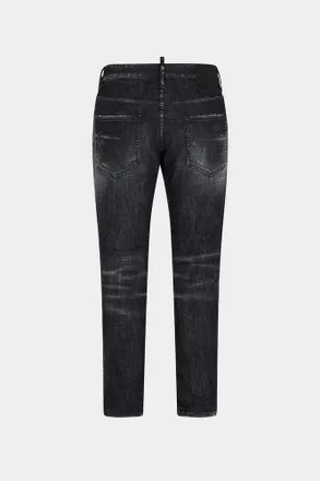 Dsquared2 Distressed Dark Denim Jeans - Black